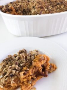 Brown Butter Sweet Potato Casserole - Fueling a Southern Soul