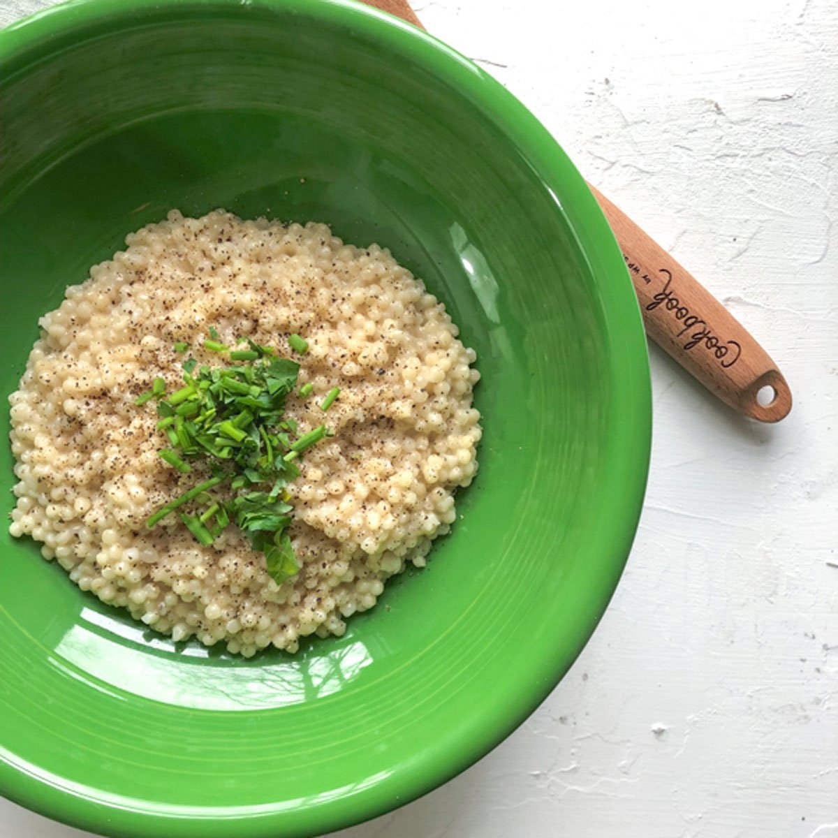 Easy Israeli Couscous with Parmesan - Fueling a Southern Soul