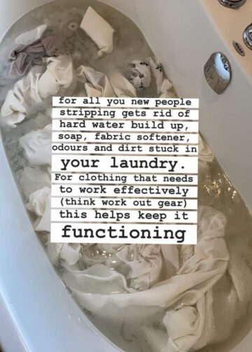 Laundry Stripping 101 - How to Strip Your Laundry - Fueling a Southern Soul