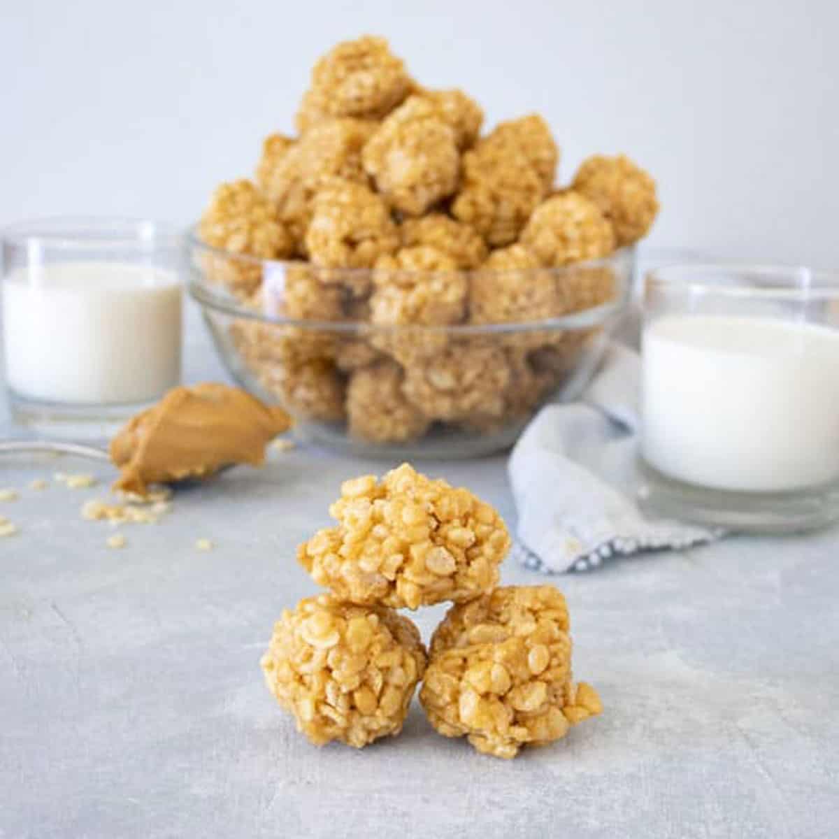 Peanut Rice Krispies Balls Rice Krispie Peanut Butter Balls