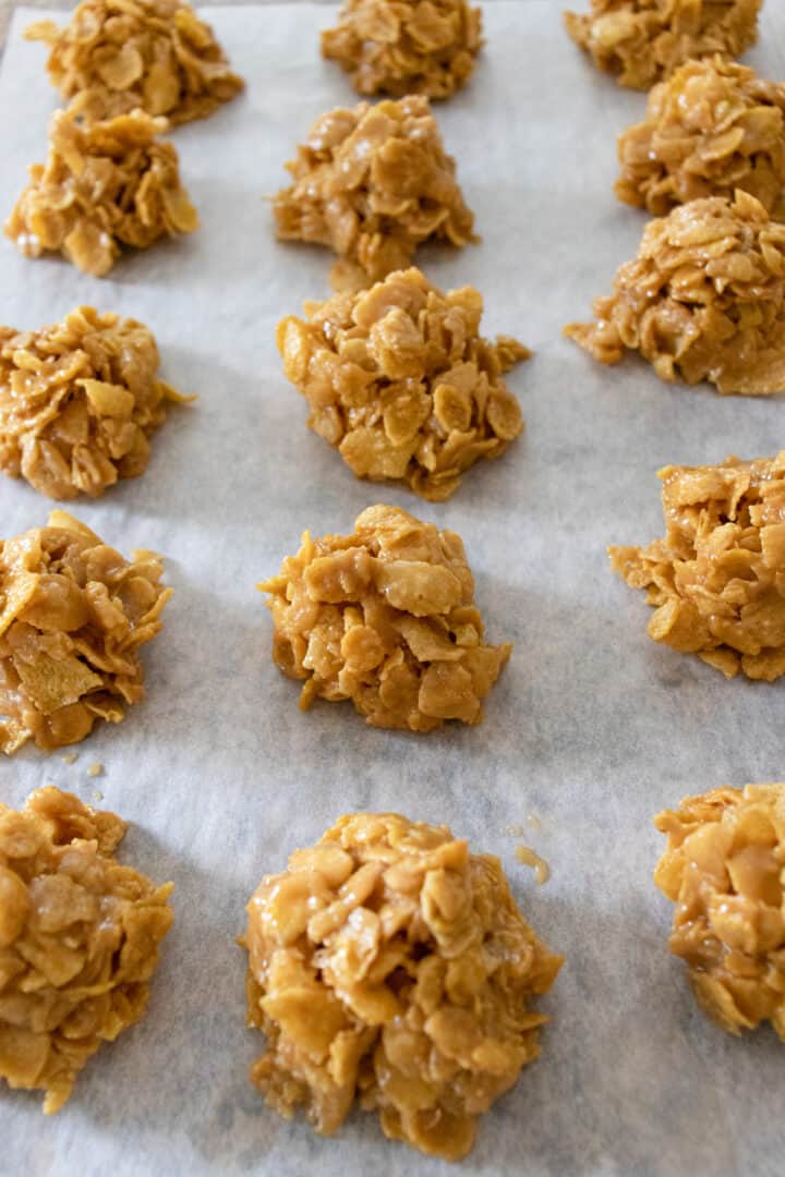 Chewy Cornflake Peanut Butter Balls - Fueling a Southern Soul