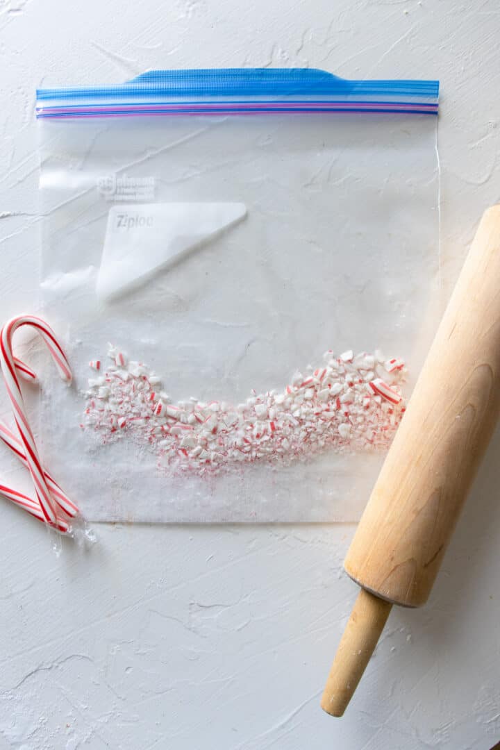 10 Minute Peppermint Candy Cane Dip - Fueling a Southern Soul