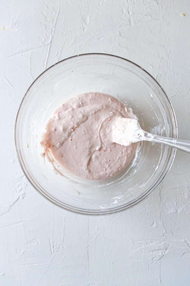 10 Minute Peppermint Candy Cane Dip - Fueling a Southern Soul