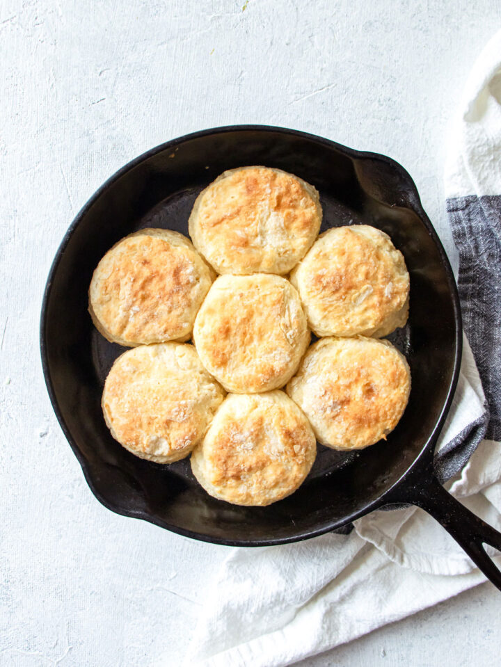 Southern Buttermilk Angel Biscuits (Tender!) - Fueling a Southern Soul