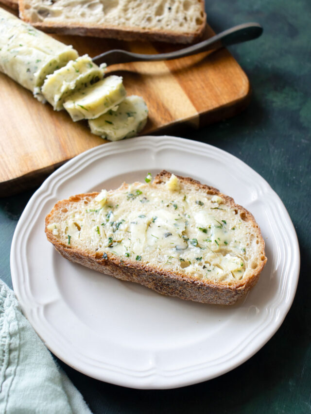 Savory Green Onion and Parmesan Butter - Fueling a Southern Soul