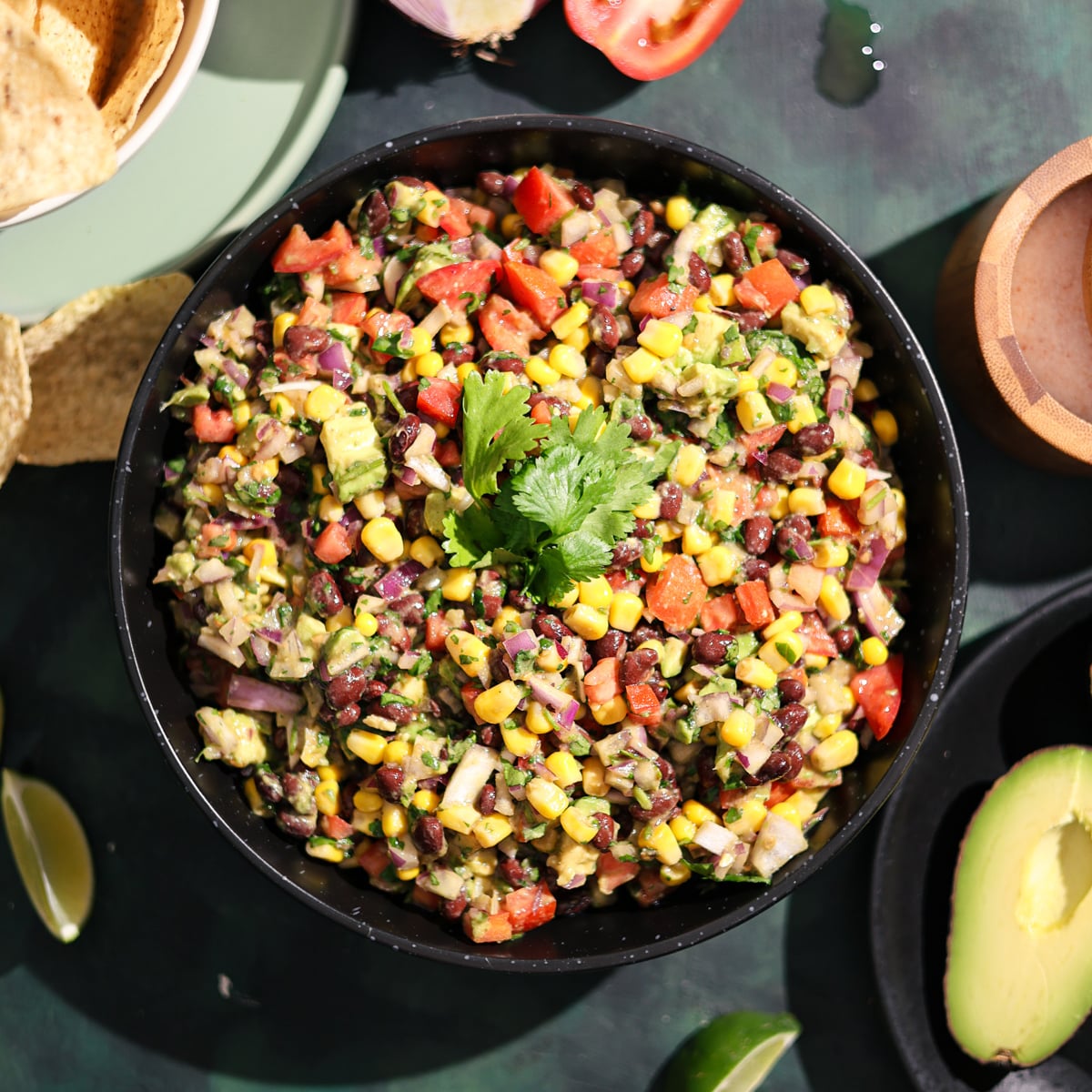 10-Minute Cowboy Caviar with Black Beans (Serve Cold) - Fueling a ...