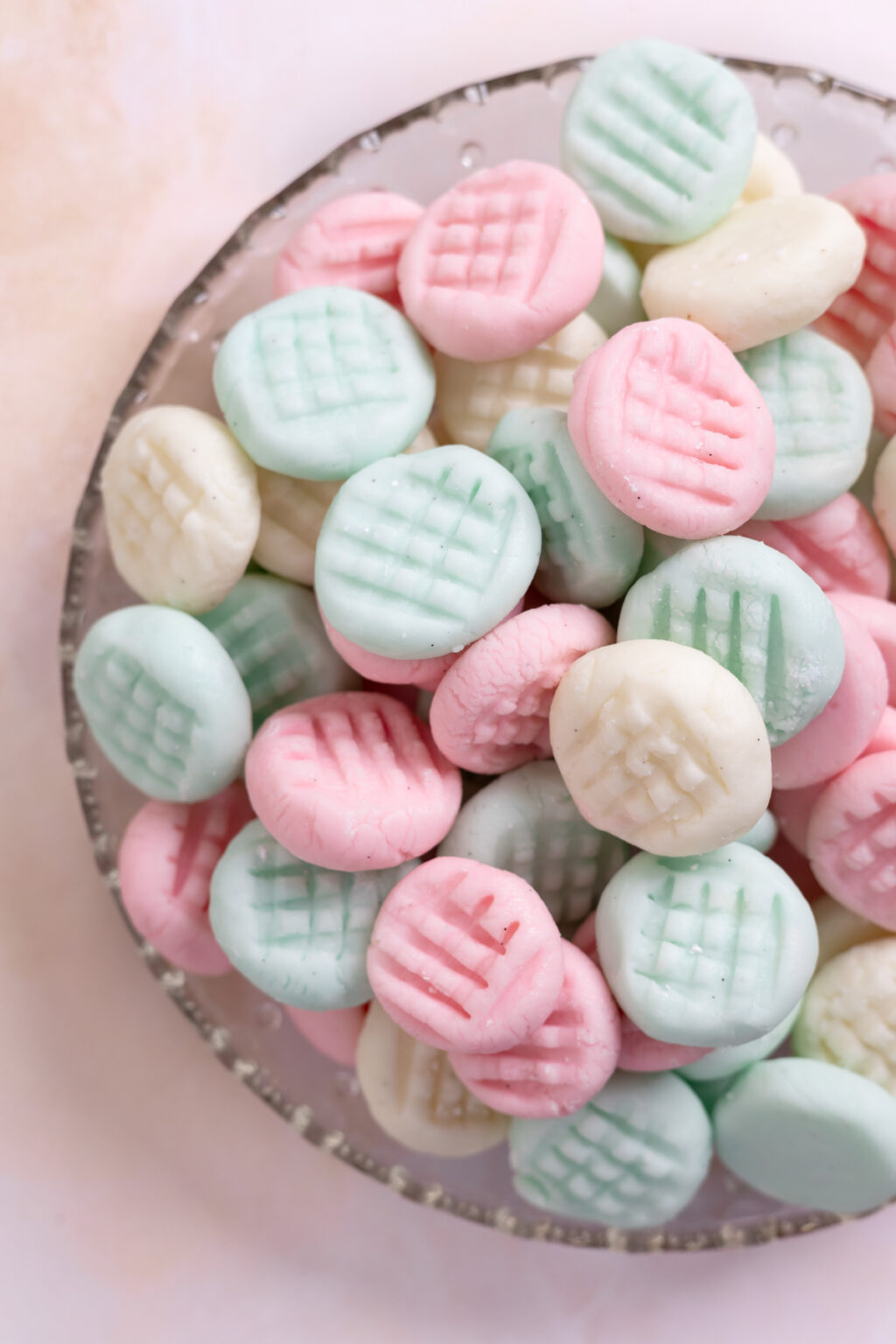Melt in Your Mouth Cream Cheese Mints - Fueling a Southern Soul
